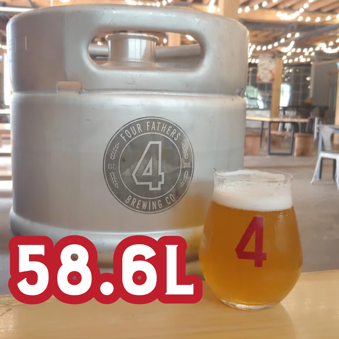 58.6 L Keg | Four Fathers Brewing | Four Fathers Brewing Company Ltd.