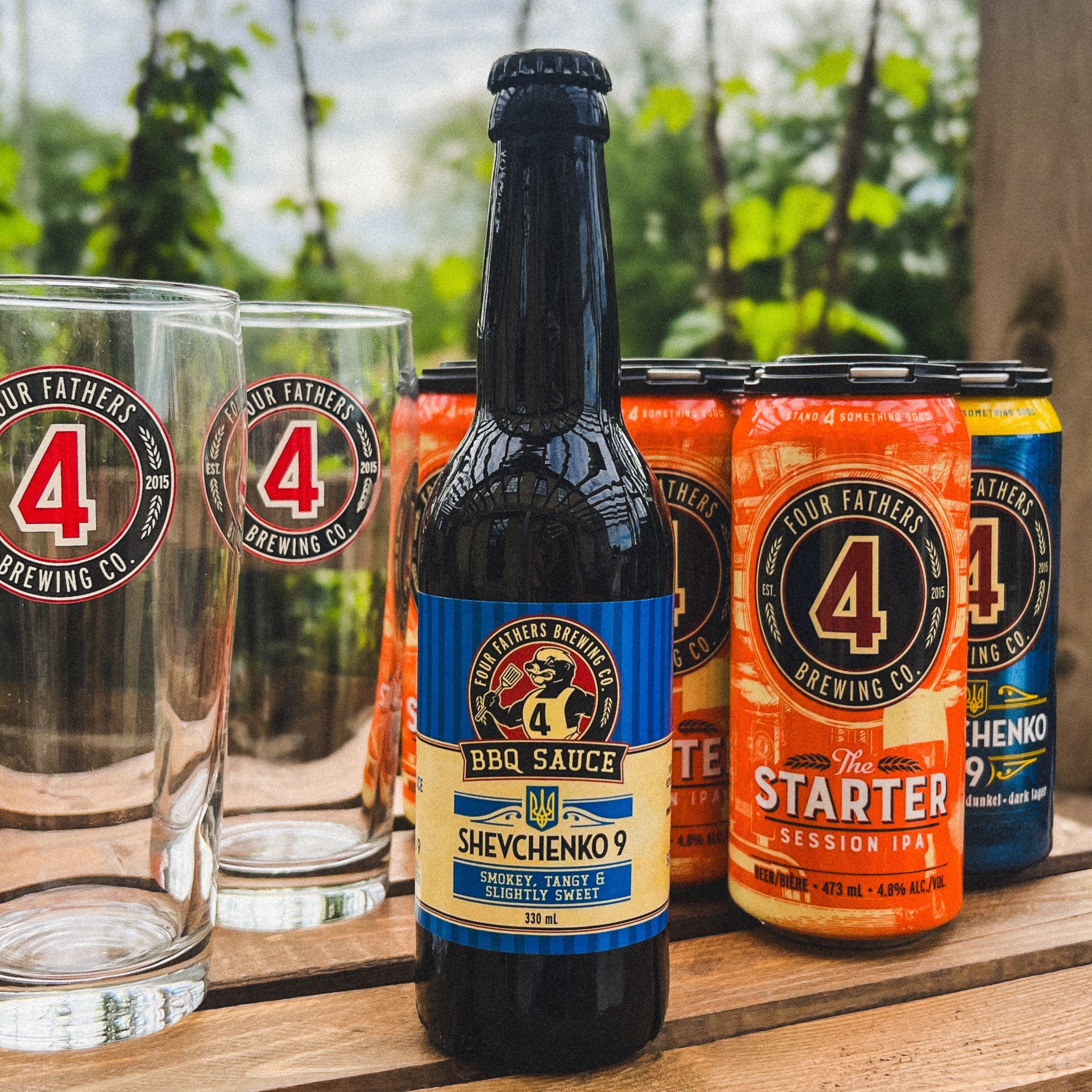 Four Fathers BBQ Sauce - Shevchenko 9 | Four Fathers Brewing Co.